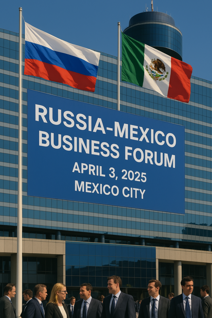 Foro Empresarial Rusia-México en CDMX